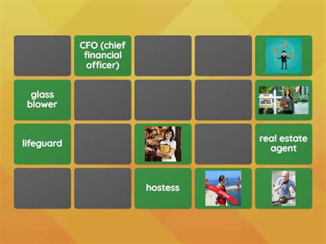 Jobs Memory Game Advanced Matching Pairs