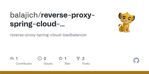 Github Balajichreverse Proxy Spring Cloud Loadbalancer Reverse