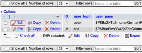 How To Reset A WordPress Password From PhpMyAdmin Easy