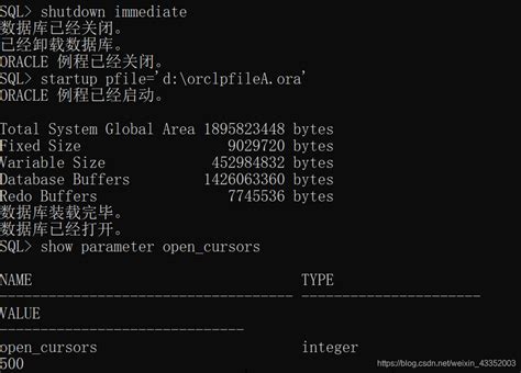Oracle实验——初始化参数文件与控制文件管理oracle 如何初始化controlctl Csdn博客