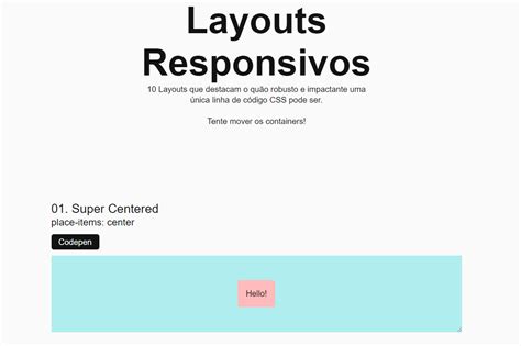 GitHub carolandrade Responsive Layout Layouts que destacam o quão robusto e impactante