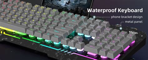 Aula T102 104 Keys Gaming Keyboard And Mouse Combo With Rgb