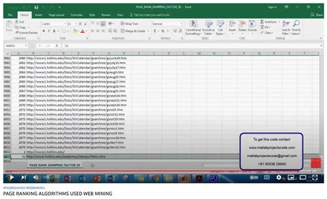 page ranking algorithms used web mining
