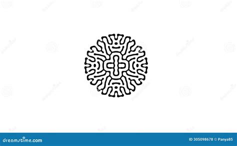 Reaction Diffusion Organic Pattern Cell Division Stock Illustration Illustration Of Wave