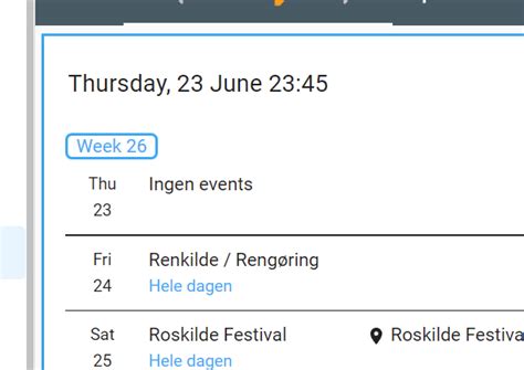 Week Numbers May Be Wrong