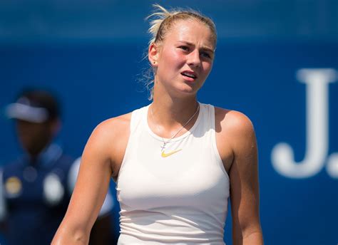 Marta Kostyuk 2018 Us Open Tennis Championship In New York