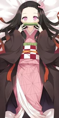🔥demon Slayer Kimetsu No Yaiba Nezuko Kamado Dakimakura Body Pillow
