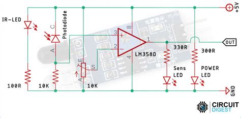Ir Receiver Module Circuit Diagram