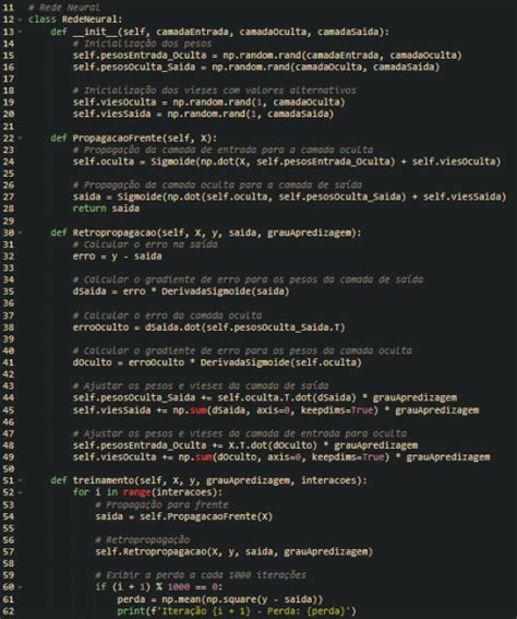 implementation of a neural network with sigmoid function for binary