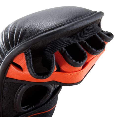 ПЕРЧАТКИ ДЛЯ САМООБОРОНЫ 500 черные - Decathlon