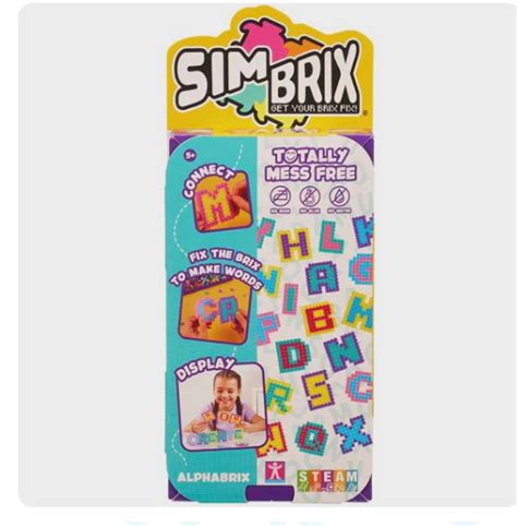 Simbrix Alphabrix Set Sugacane Toys