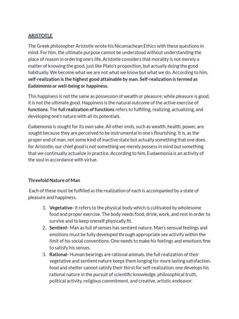 Aristotle Pdf Reason