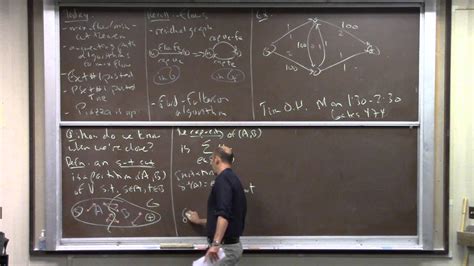 a second course in algorithms lecture 2 augmenting path algorithms