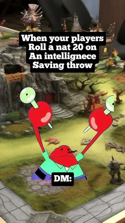 Dnd Meme Spongebob Gaming Ttrpg Fantasy Fyp Youtube