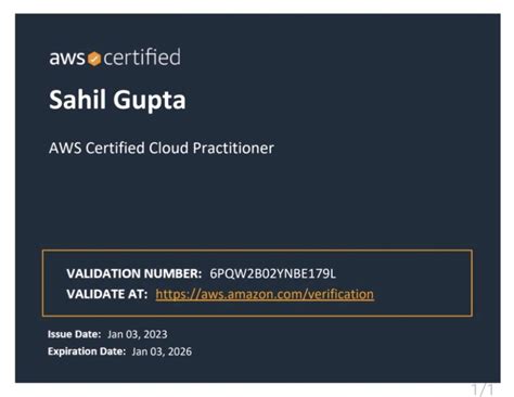 sahil gupta on linkedin awscertified cloud practitioner aws atos