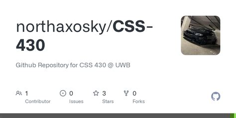 Github Northaxoskycss 430 Github Repository For Css 430 Uwb