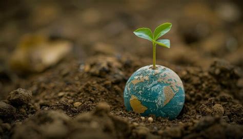 Global Commitment Environmental Sustainability Premium Ai Generated Image