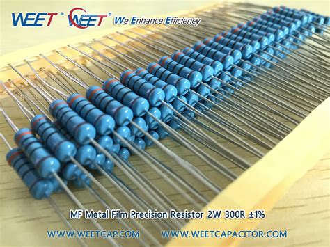 Wee Technology Company Limited Weet Mf Series Metal Film Precision Through Hole Leaded Resistor