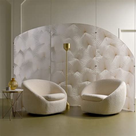 Ivory Flora Panels By 3form Dezeen Showroom