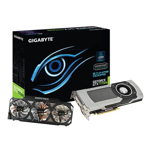 Gigabyte Announces Geforce Gtx Titan Oc With Windforce X W Cooler