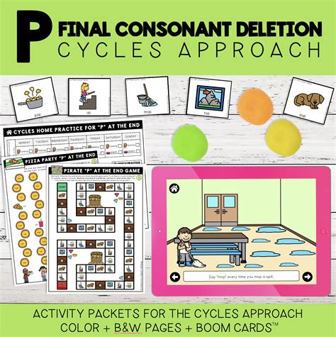 Final Consonant Deletion P For Cycles Approach Adventures In Speech Pathology