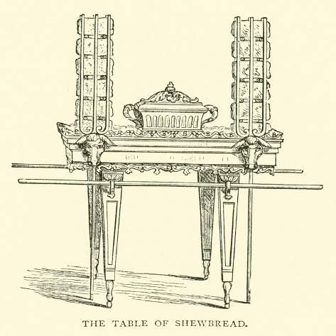 The Table Of Shewbread Giclee Print Giclee Print Giclee