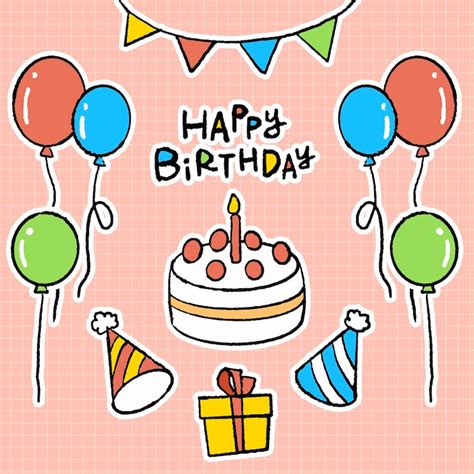 생일축하 이미지 Freepik에서 무료 다운로드