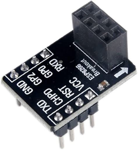 Esp8266 Esp 01 Esp 01s Breakout Board Breadboard Adapter Pcb Pre Solde