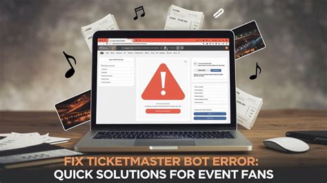 Fix Ticketmaster Bot Error Quick Solutions For Event Fans