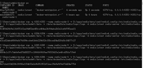 Docker 安装redis集群：3主3从docker安装redis集群 Csdn博客