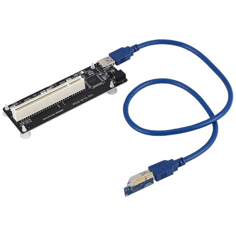 Top Pcie Pci E Pci Express X1 To Riser Card Bus High Efficiency Adapter Converter Usb 3 0 Cable