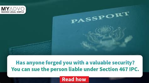 Section 467 Forgery Of Valuable Security Will Etc
