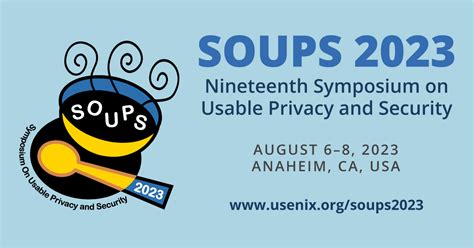 Soups 2023 Usenix