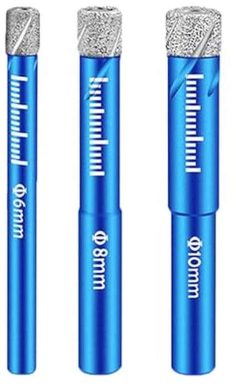 Diamantboor Set 3 Stuks Voor Keramiek Graniet Glas En Tegels 6 8