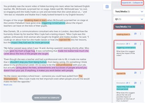 B1x Annotate In Teachers Copy Of Assignment Enhanced