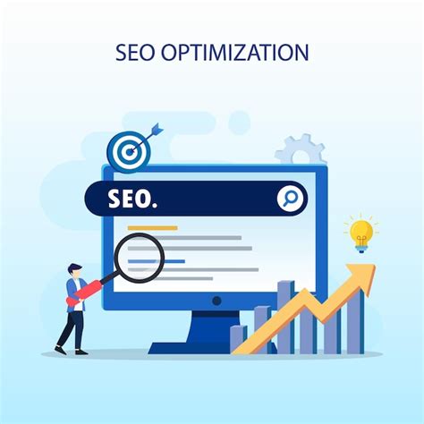 Premium Vector Seo Optimization Concept Website Development