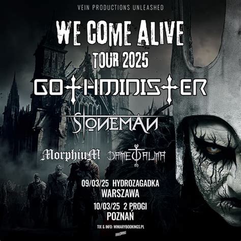 Gothminister W Polsce Gotycka Legenda Powraca Na Koncerty