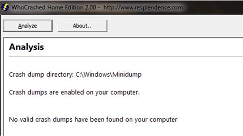 WhoCrashed Explains Why Your Windows PC Crashed