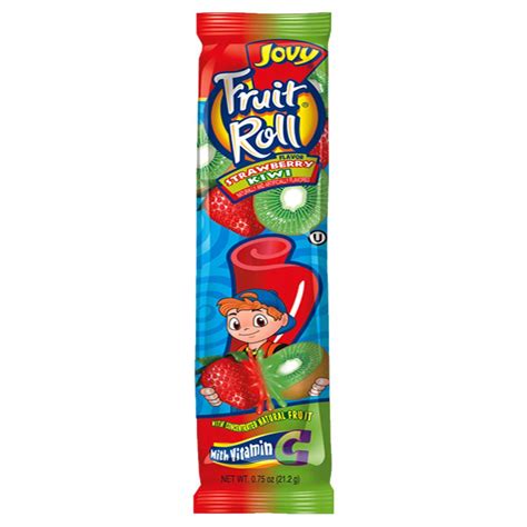 Jovy Fruit Roll Strawberry Kiwi 1 Roll