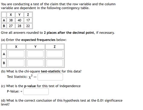 solved you are conducting a test of the claim that the row