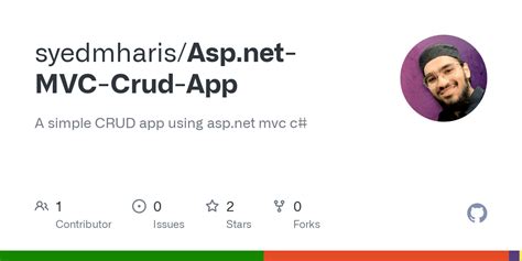 Github Syedmharis Mvc Crud App A Simple Crud App Using Asp
