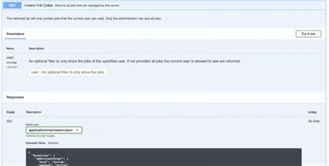 the knime server rest api knime