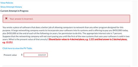 Solved View Policies Show Attempt History Current Attempt In Chegg