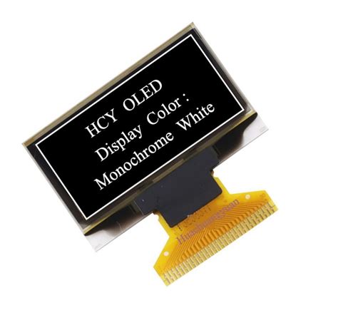 Portable OLED Screen OLED Module For Various Applications With 0 96 128X64 Pixels Monochrome