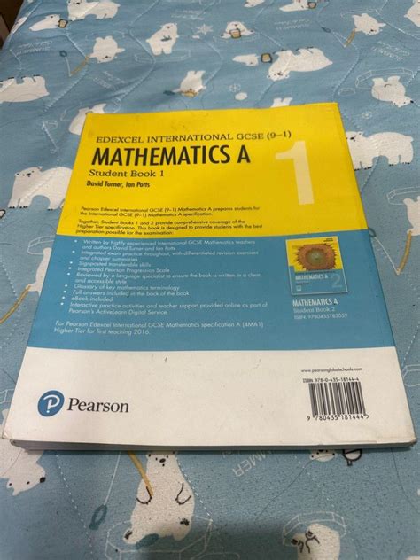 Igcse Edexcel International Gcse 9 1 Mathematics Student Book 1 興趣及遊戲 書本 And 文具 教科書 Carousell