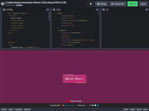 Creative CSS Button Hover Effects Animations Super Dev Resources