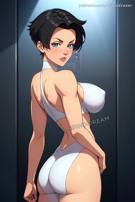 Rule 34 Ai Generated Anissa Blue Eyes Dinixdream Female Invincible Invincible Comics