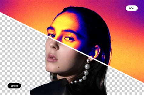 Grainy Gradient Heatmap Image Effect Layer Styles Including Texture