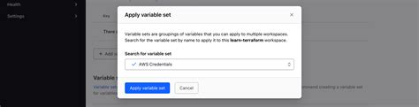 Create A Workspace Terraform Hashicorp Developer