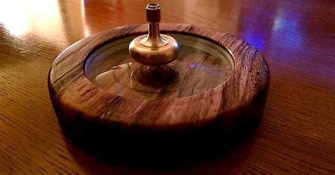 Solid Brass Ruby Lambda On Spalted Maple Station By Rittik Redc